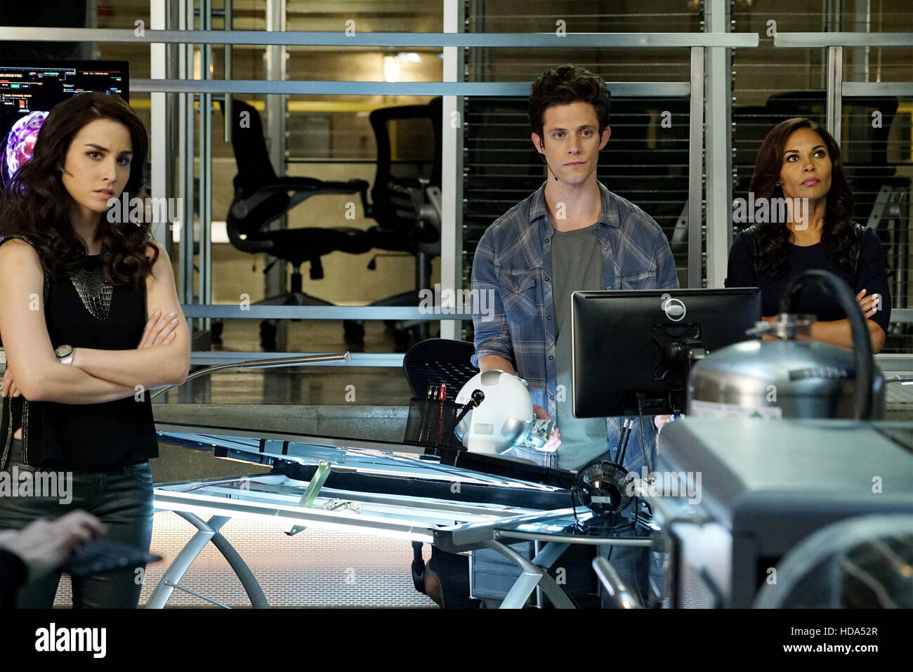 STITCHERS, l-r: Allison Scagliotti, Kyle Harris, Salli Richardson ...