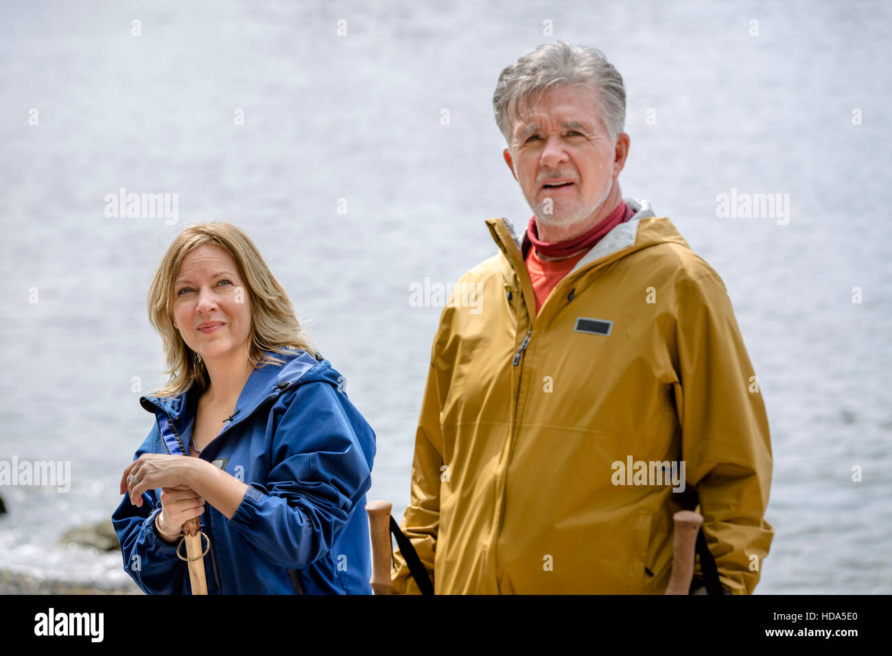 STOP THE WEDDING, (from left): Lini Evans, Alan Thicke, (aired June 11 ...