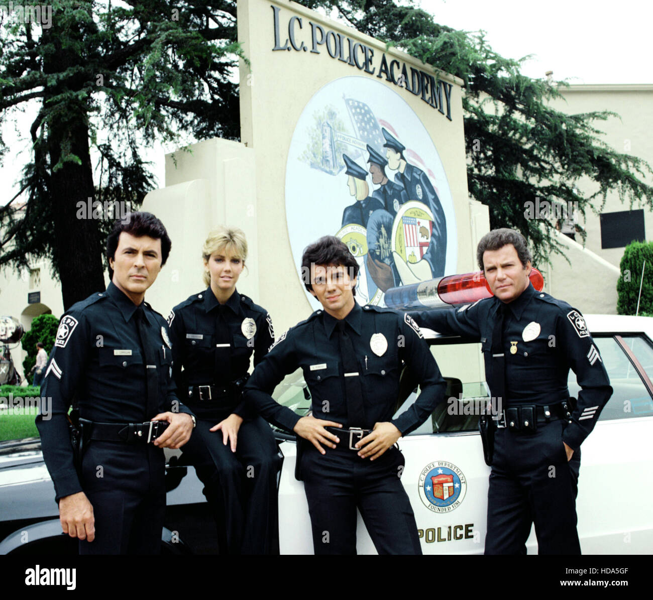 T.J. HOOKER, James Darren, Heather Locklear, Adrian Zmed, William ...