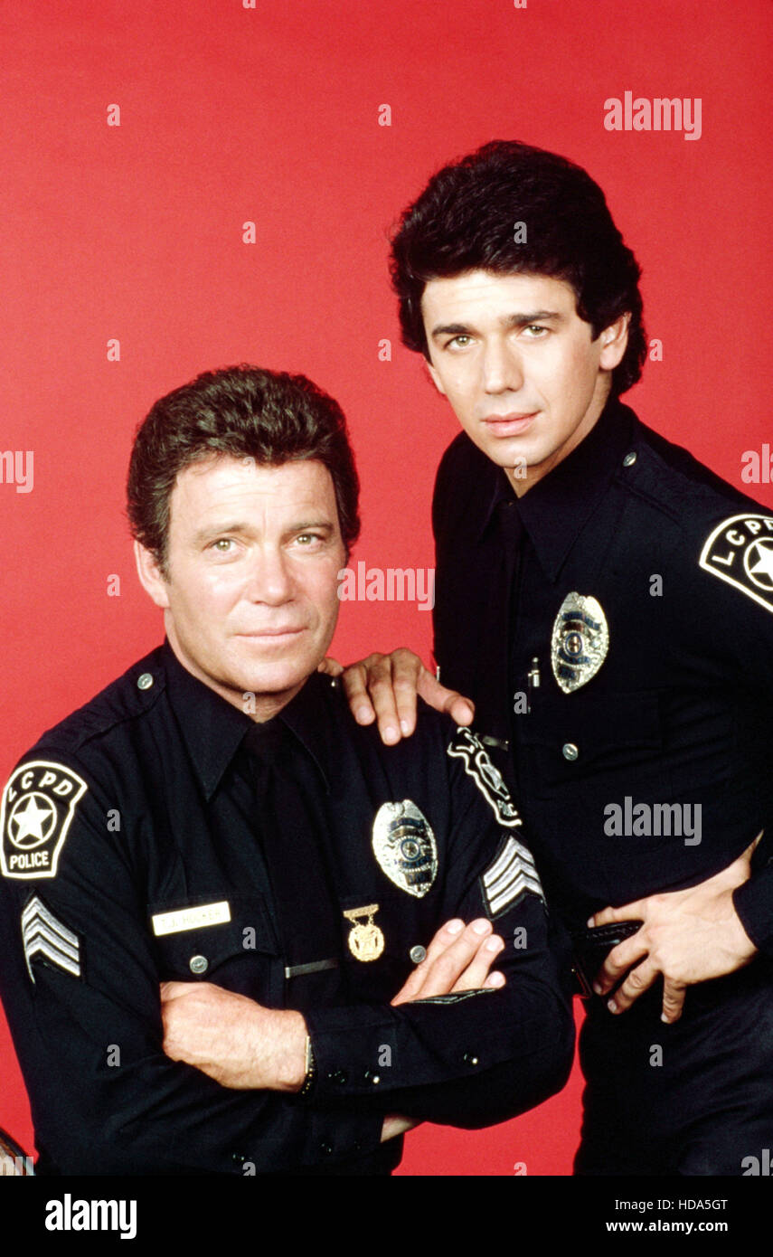 T.J. HOOKER, William Shatner, Adrian Zmed, 1982-86, © Columbia Pictures ...
