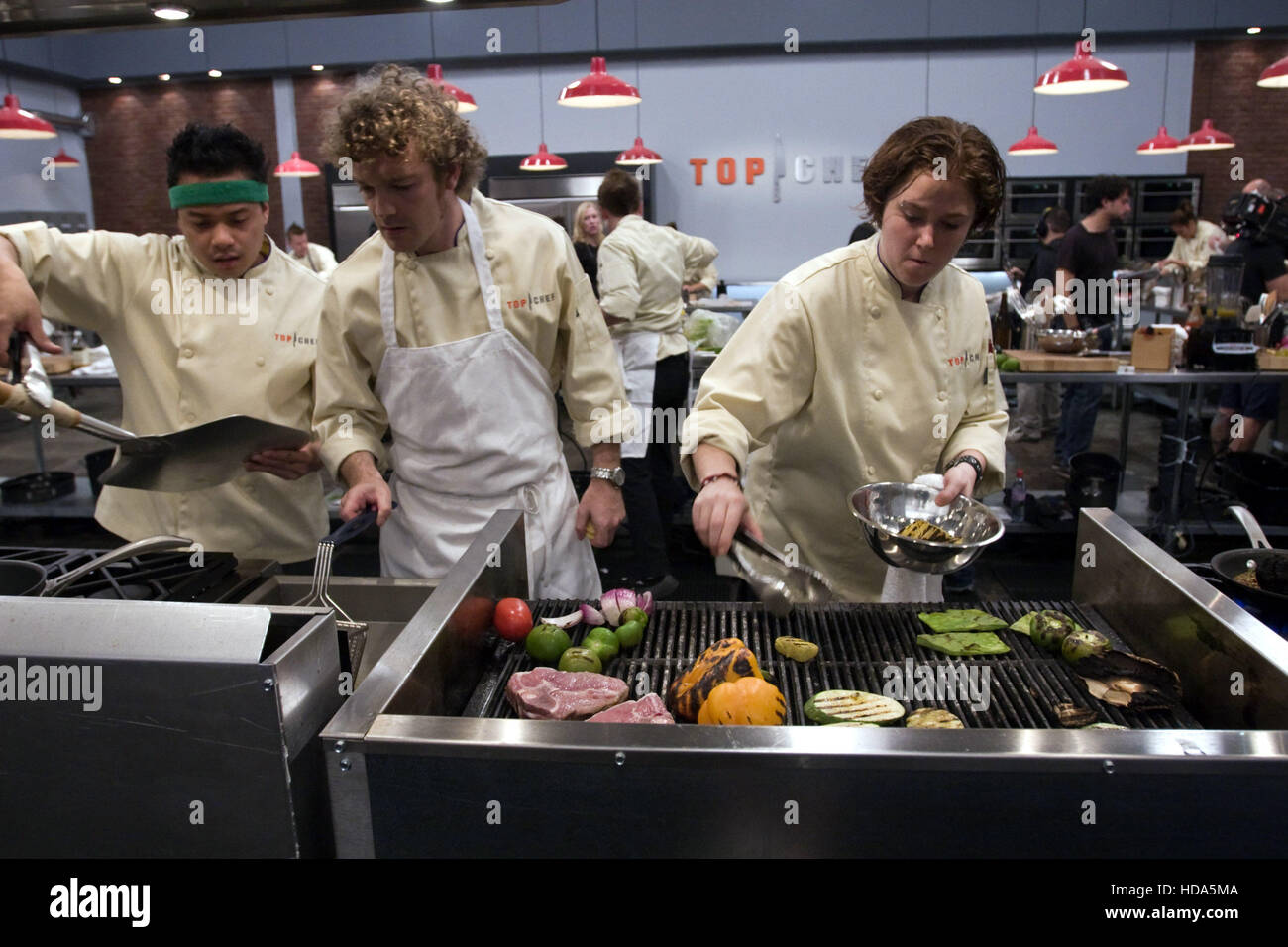 TOP CHEF, Dale Talde, Mark Simmons, Lisa Fernandes, 'Block Party ...