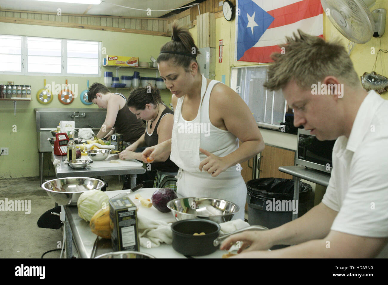 TOP CHEF, (from back): Lisa Fernandes, Stephanie Izard, Antonia Lofaso ...