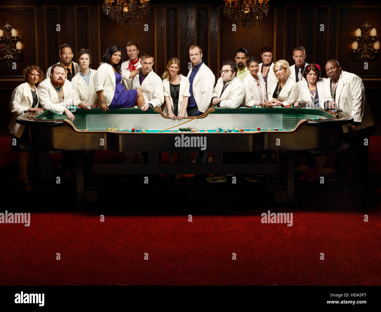 TOP CHEF, (from left): contestants Laurine, Kevin, Michael I., Ashley ...