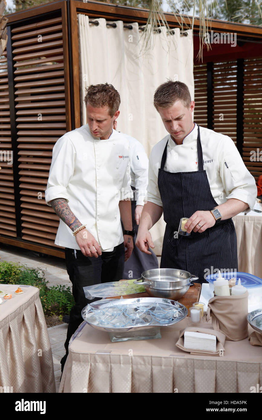 TOP CHEF, (from left): contestants chef Michael Voltaggio, Bryan ...