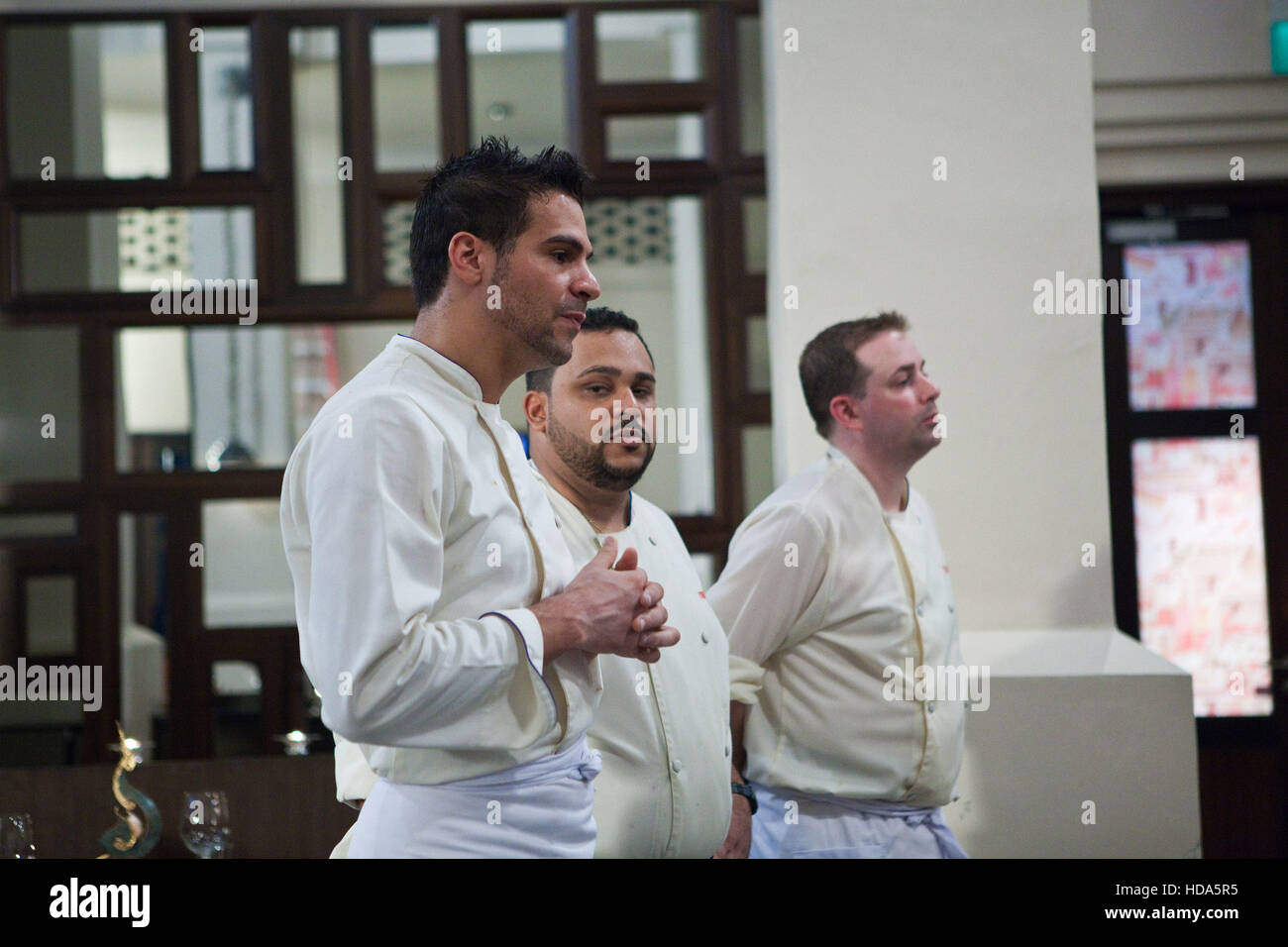 TOP CHEF (aka TOP CHEF D.C.), from left: contestant chefs Angelo Sosa ...