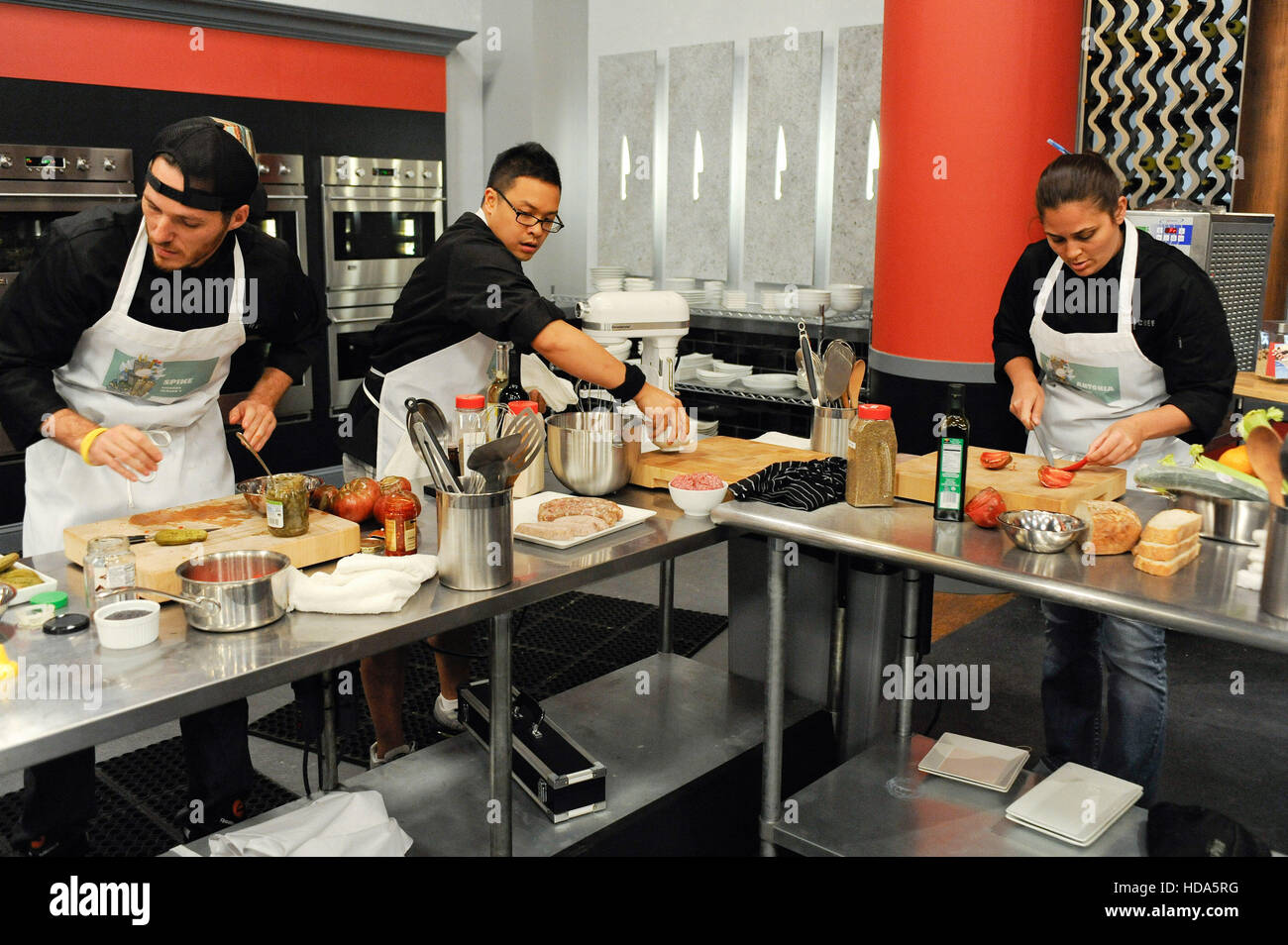TOP CHEF ALL-STARS (aka TOP CHEF 8), (from left): Spike Mendelsohn ...