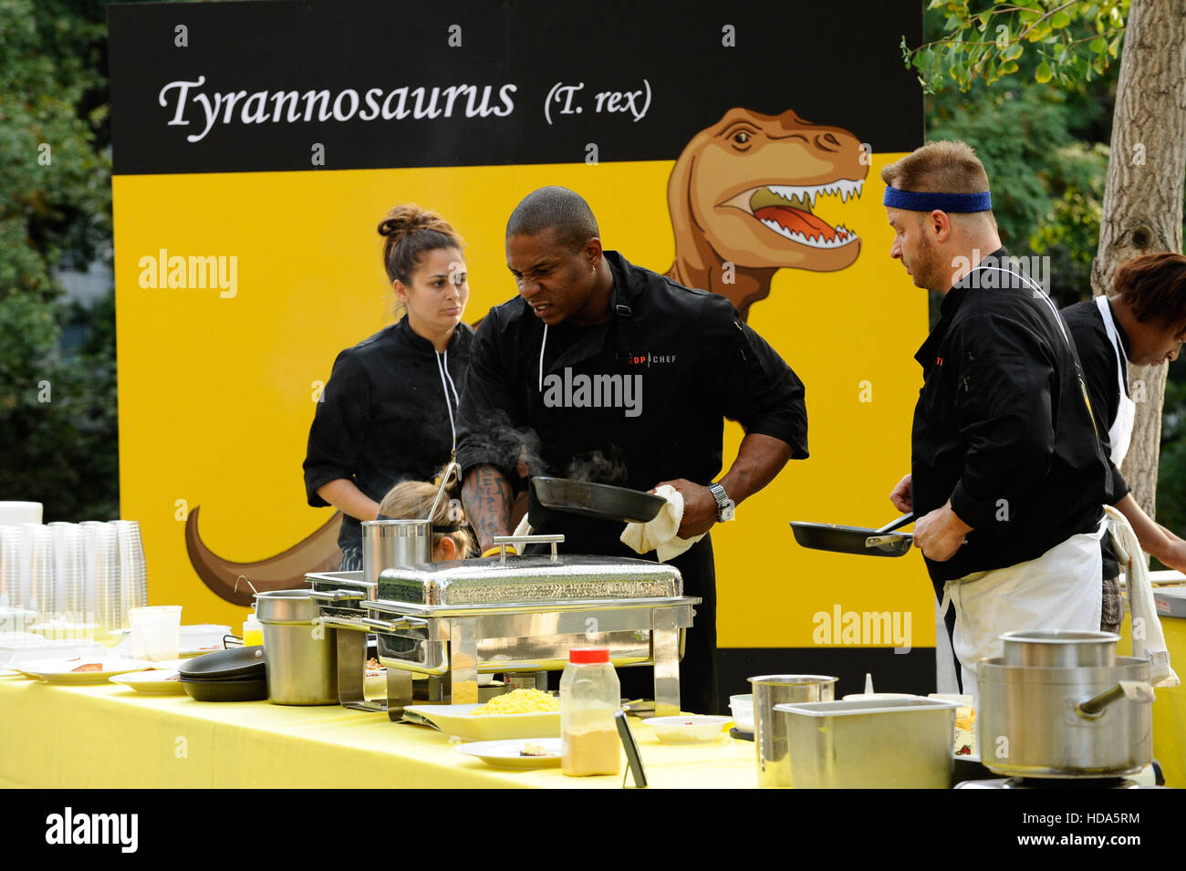 TOP CHEF ALL-STARS (aka TOP CHEF 8), (from left): Antonia Lofaso, Tre ...