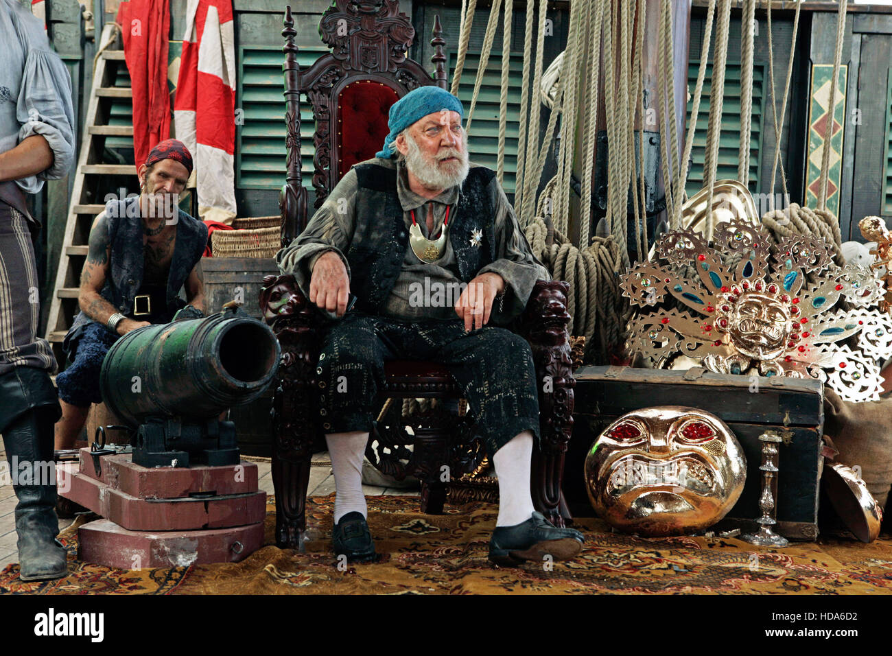 TREASURE ISLAND, Donald Sutherland, 2012, ©Syfy/courtesy Everett ...