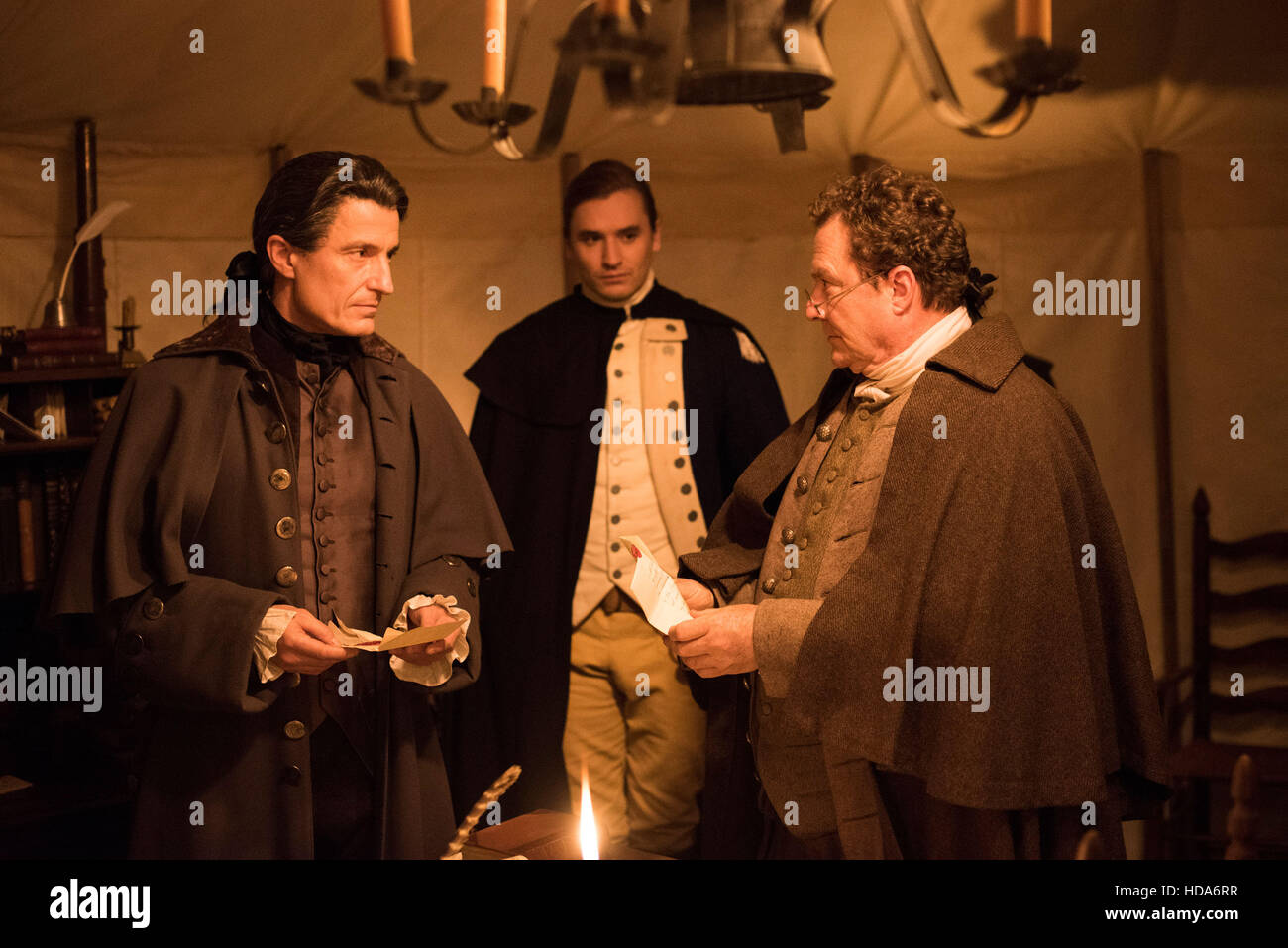 TURN: WASHINGTON'S SPIES, l-r: Pascal Yen Pfister, Seth Numrich ...