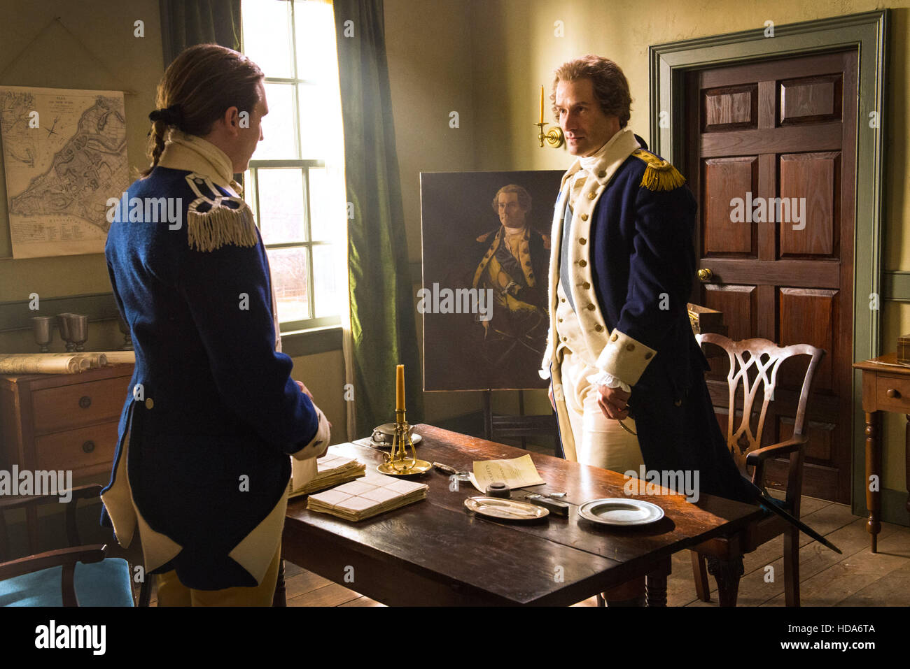 TURN (aka TURN: WASHINGTON'S SPIES), l-r: Seth Numrich, Ian Kahn (as ...