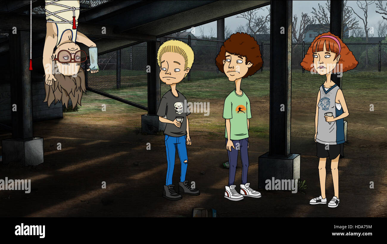 UNSUPERVISED, (from left): Russ, Joel, Gary, Megan, 'Field of Dreams ...