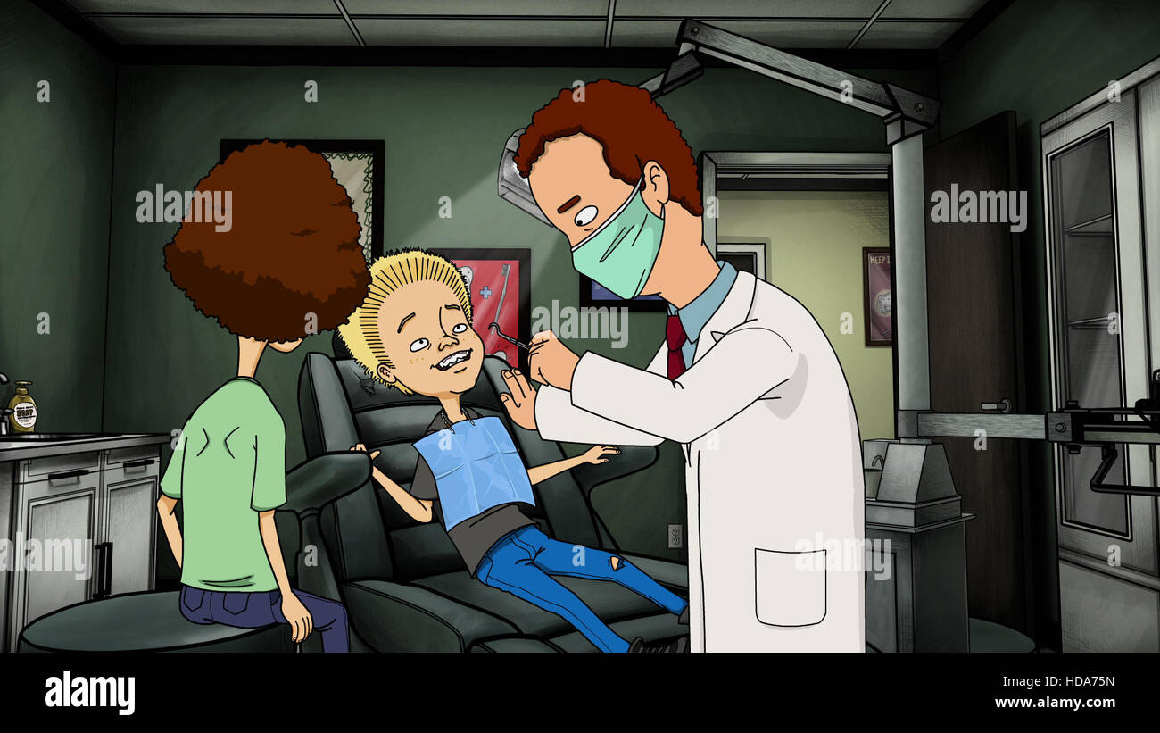 UNSUPERVISED, (from left): Gary, Joel, the Dentist, 'Rich Girl ...