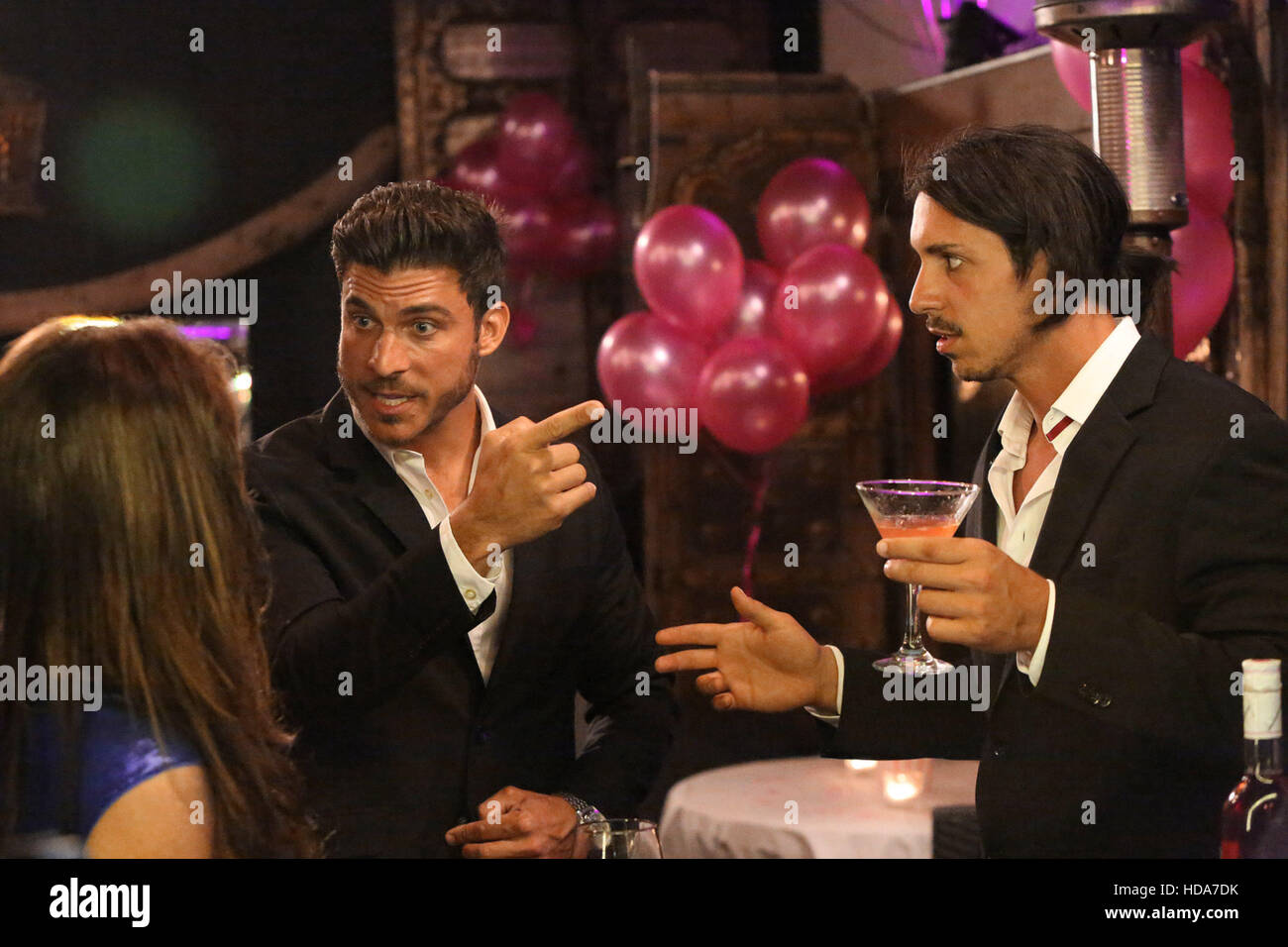 VANDERPUMP RULES, l-r: Lisa Vanderpump, Jax Taylor, Peter Madrigal in ...