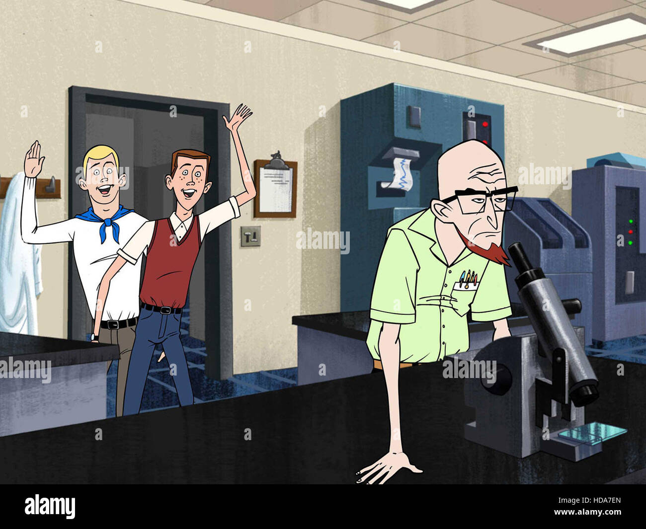THE VENTURE BROS. (aka THE VENTURE BROTHERS), from left: Dean Venture ...