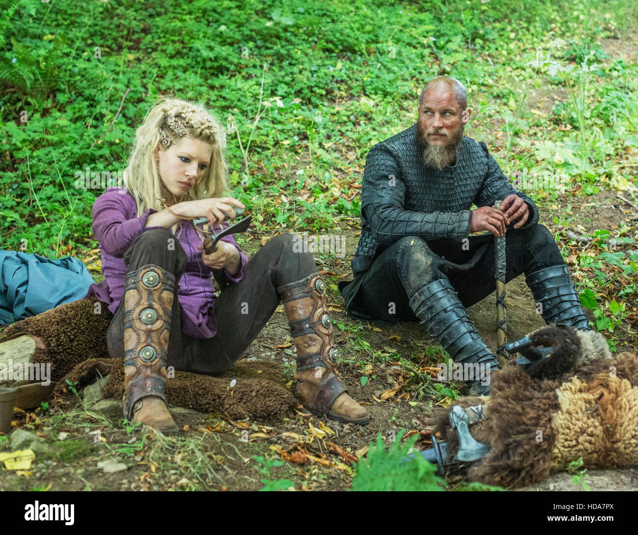 Katheryn Winnick Travis Fimmel Katheryn Winnick, Travis Fimmel, And