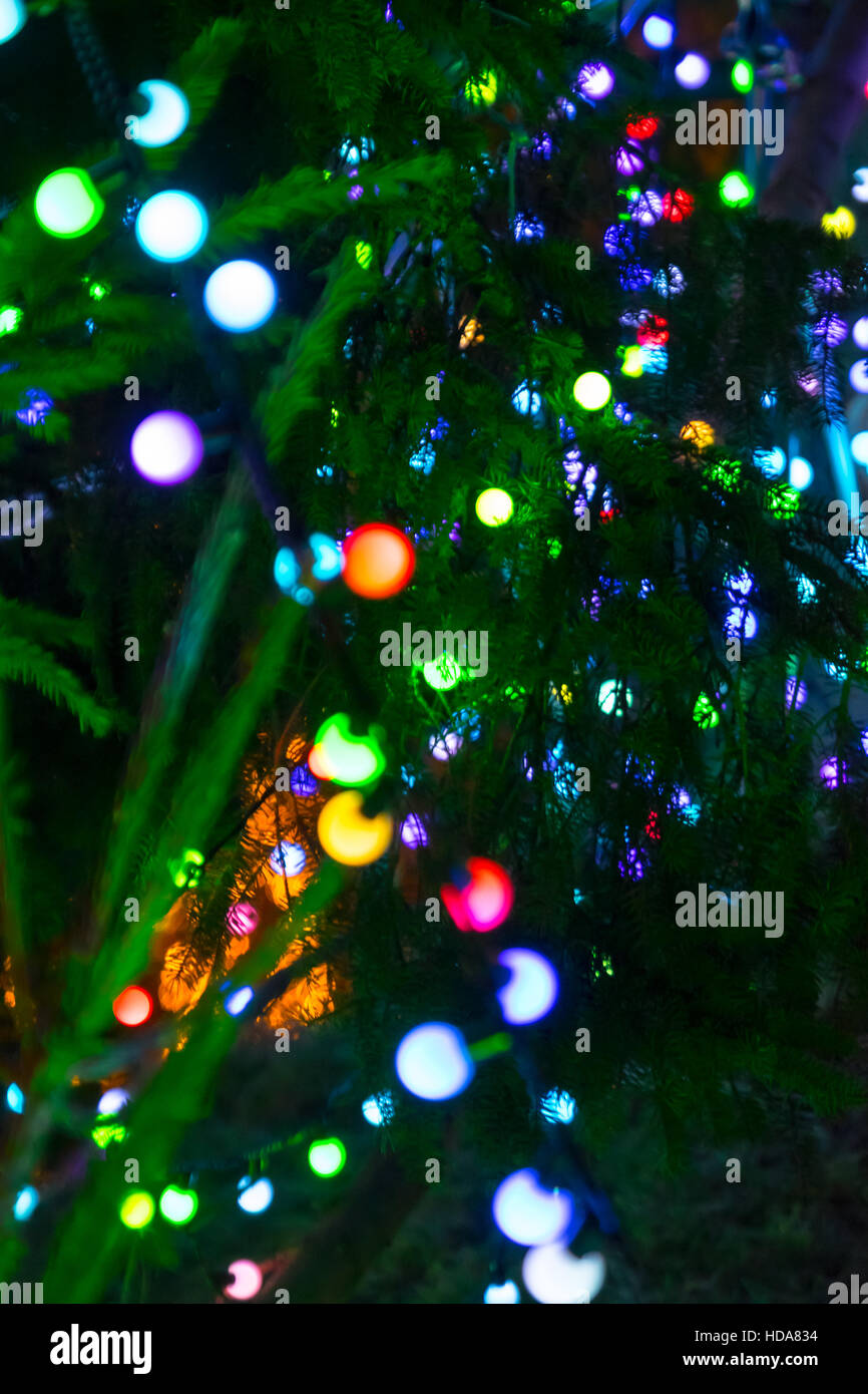 Out of focus points of lights Stock Photo - Alamy