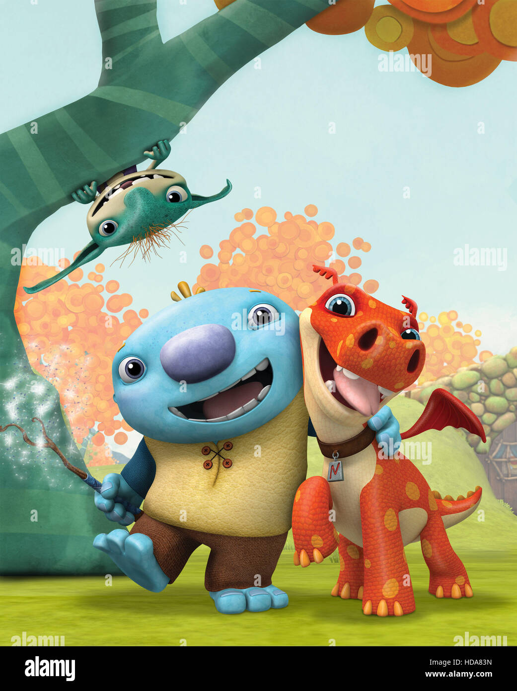 WALLYKAZAM!, l-r: Bobgoblin, Wally Trollman, Norville, (Season 1, 2014 ...