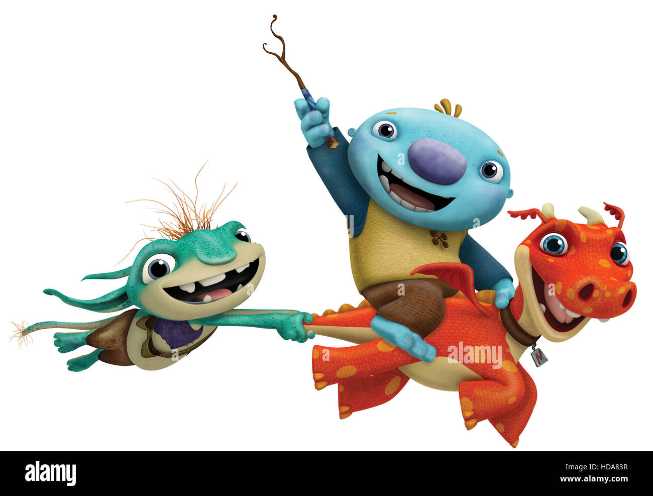 WALLYKAZAM!, l-r: Bobgoblin, Wally Trollman, Norville, (Season 1, 2014 ...