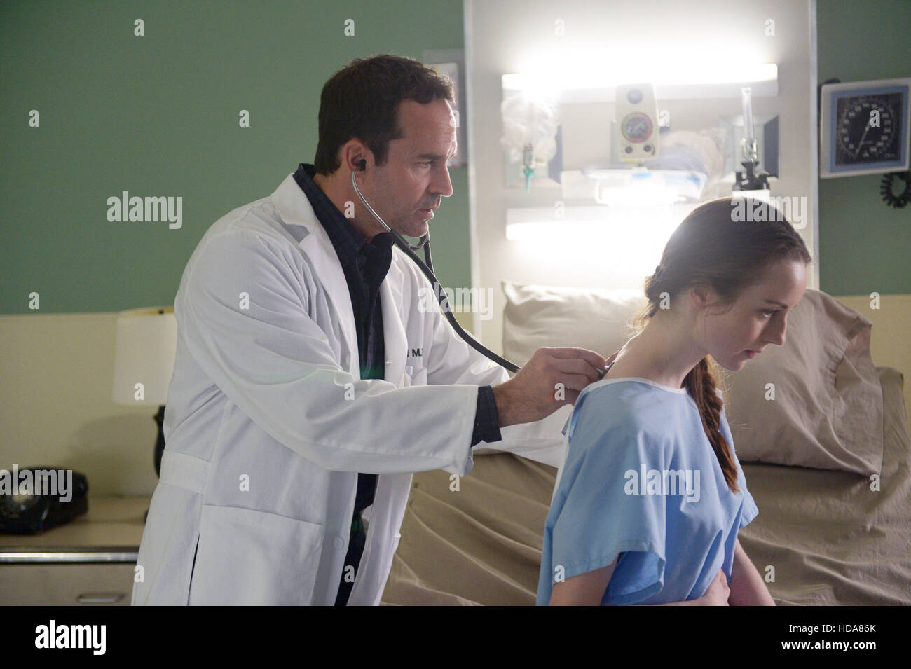 WAYWARD PINES, (from left): Jason Patric, Kacey Rohl, 'Blood Harvest ...