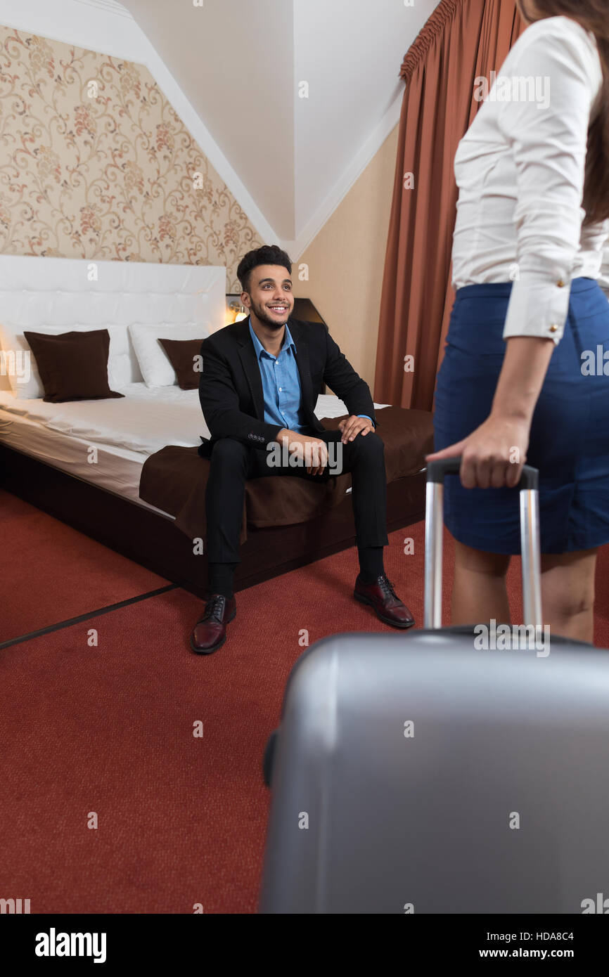 Couple affair hotel room hi-res stock photography and images - Alamy