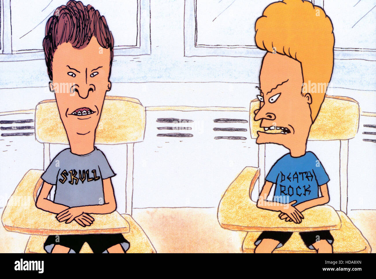 BEAVIS AND BUTT-HEAD, Butt-head, Beavis, 1993-1997 Stock Photo - Alamy