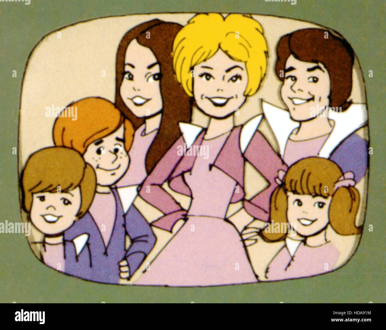 PARTRIDGE FAMILY, 2200 A.D., 1974-75 Stock Photo - Alamy