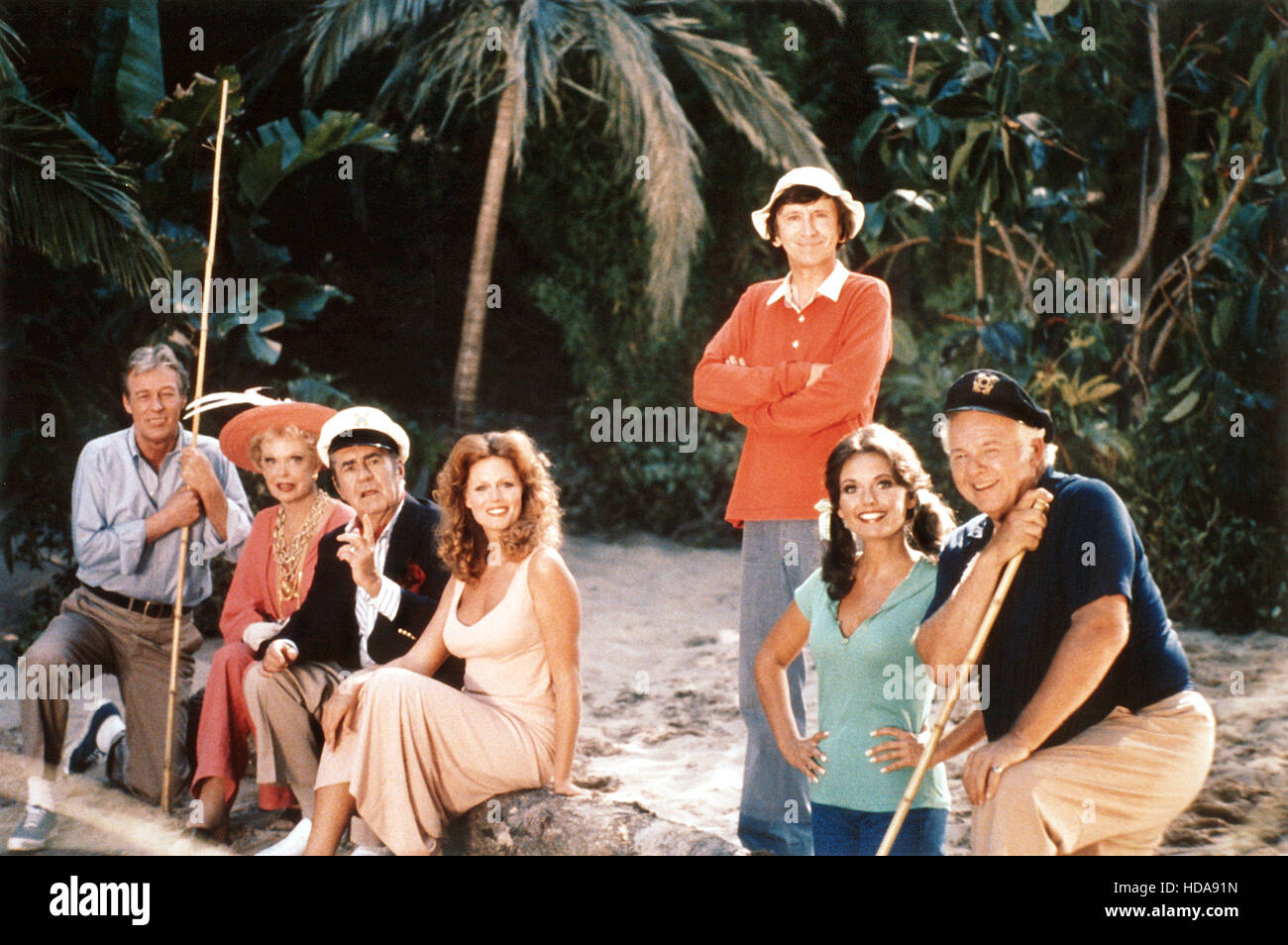 RESCUE FROM GILLIGAN'S ISLAND, Russell Johnson, Natalie Schafer, Jim ...