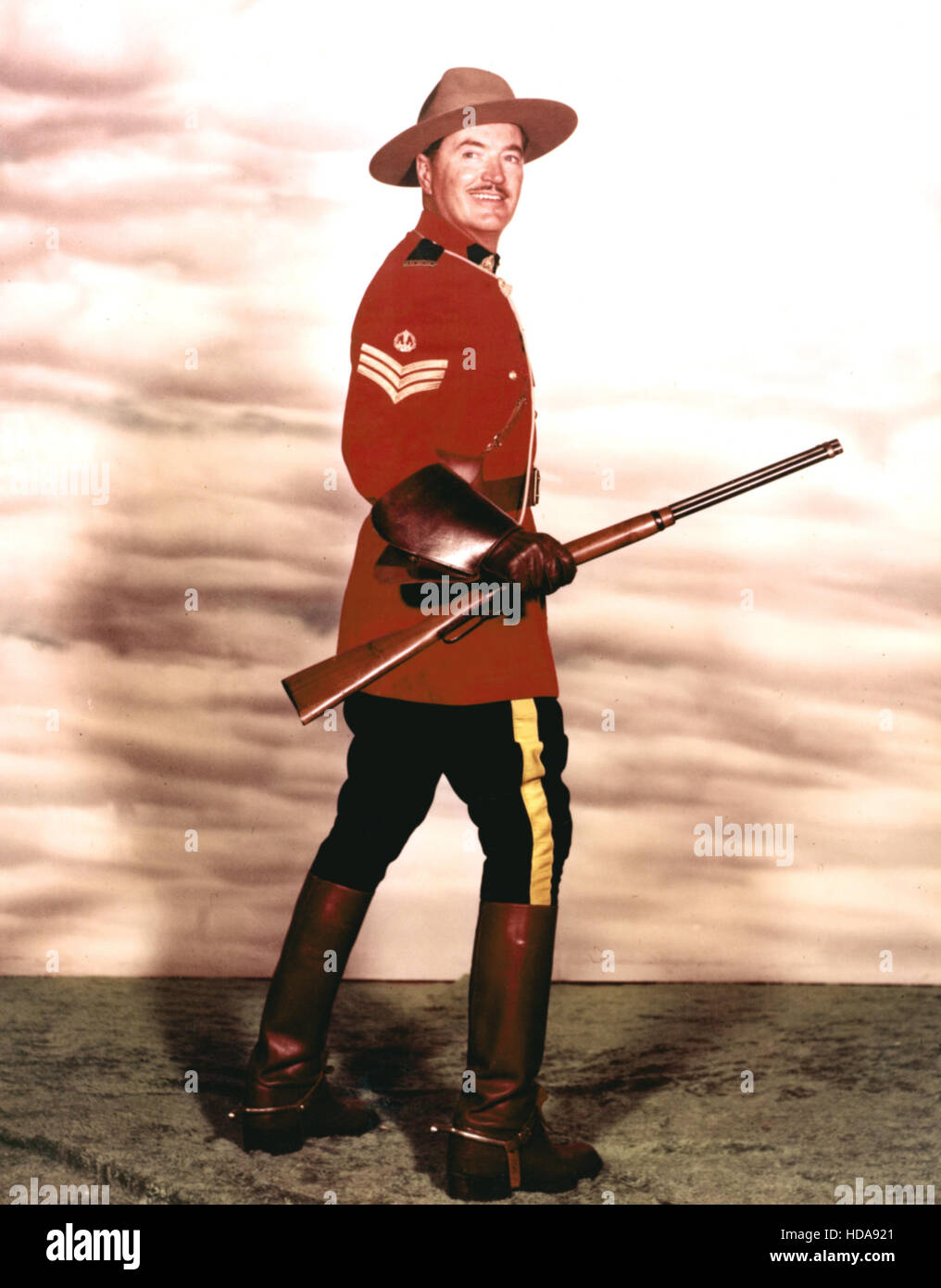SERGEANT PRESTON OF THE YUKON, Richard Simmons, 1955-1958 Stock Photo ...