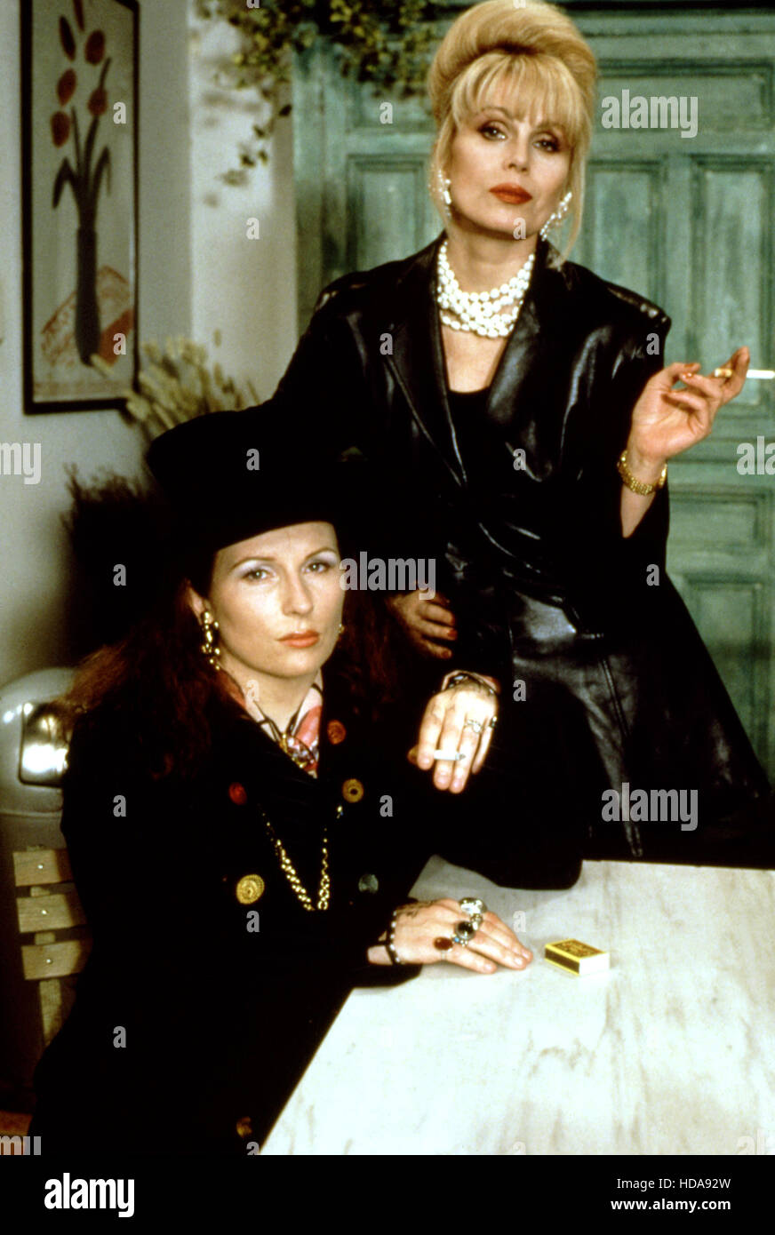 ABSOLUTELY FABULOUS, Jennifer Saunders, Joanna Lumley, 1992-1996 Stock ...