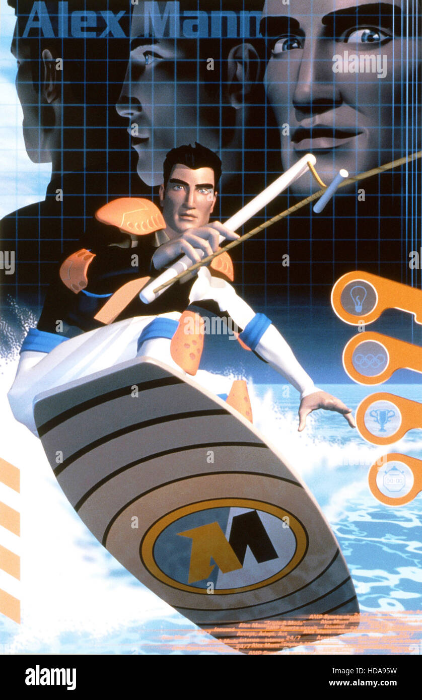 ACTION MAN, Action Man aka Alex Mann (top left), 2000-01. © Mainframe ...