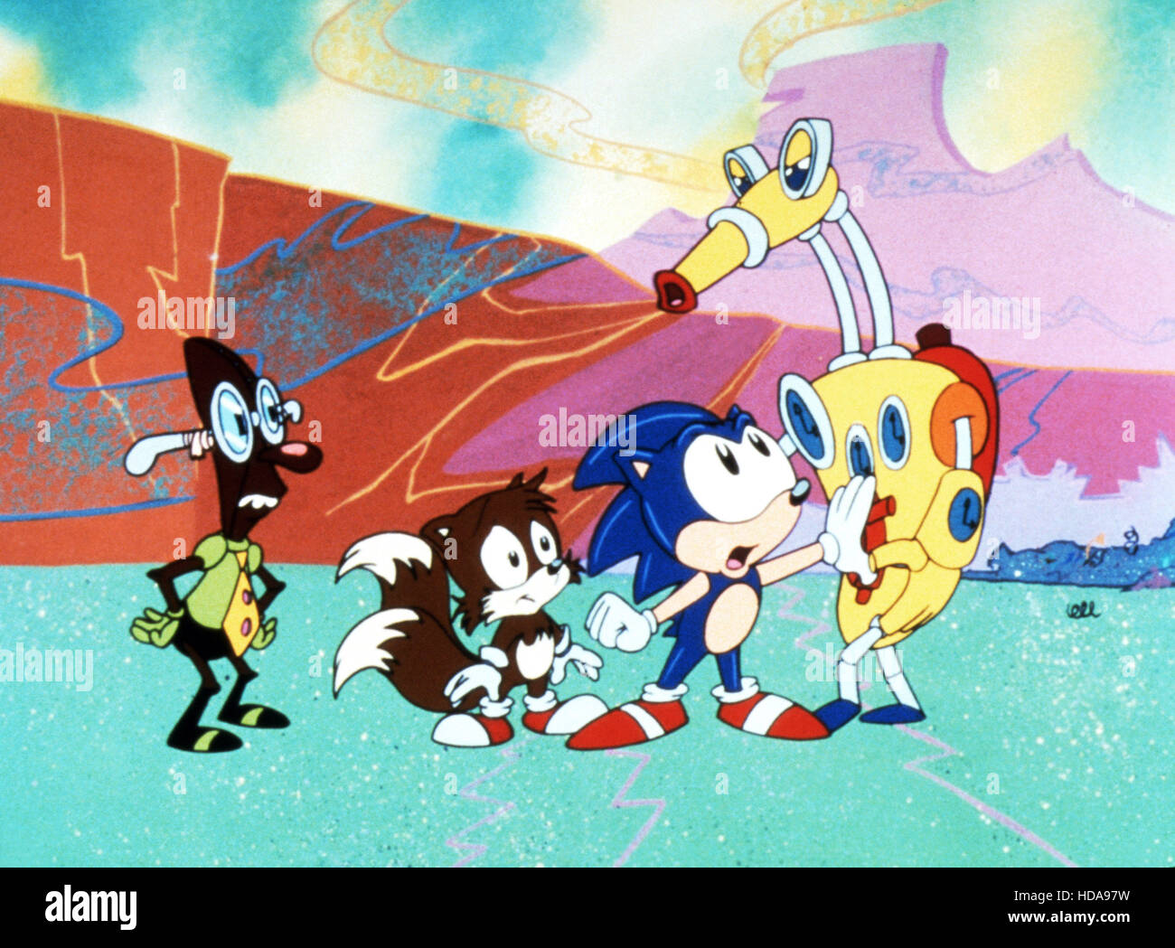 ADVENTURES OF SONIC THE HEDGEHOG, Miles 'Tails' Prower (second from ...