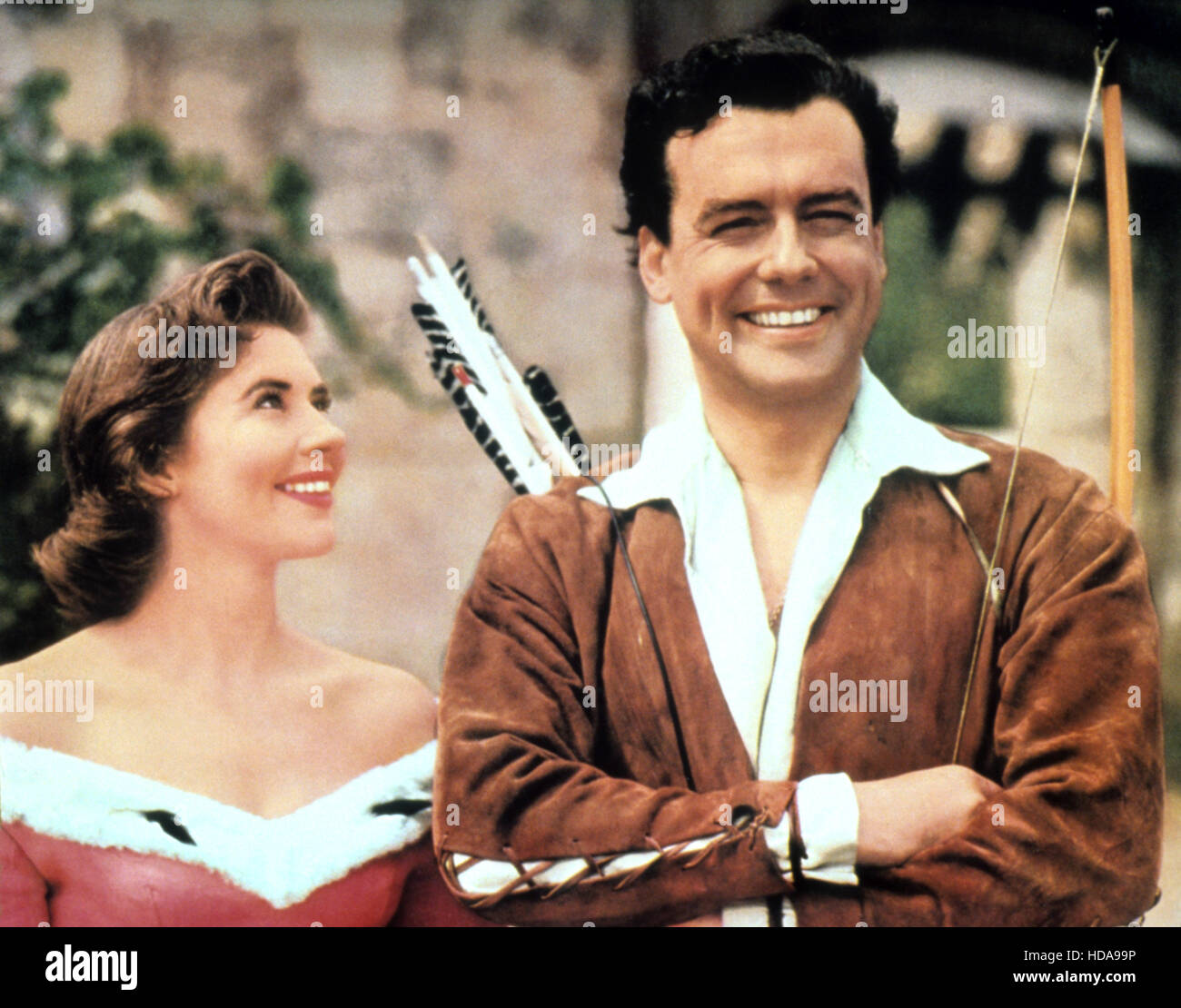 THE ADVENTURES OF ROBIN HOOD, (from left): Bernadette O'Farrell ...