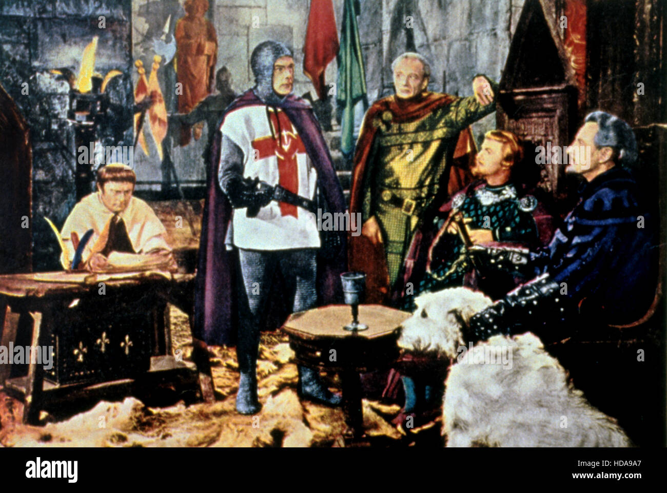 THE ADVENTURES OF ROBIN HOOD, Alexander Gauge (left), Alan Wheatley ...