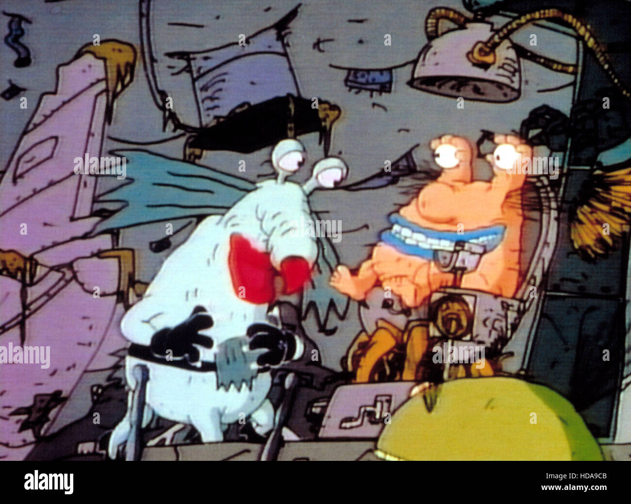 AAAHH!!! REAL MONSTERS, Gromble, Krummm, 1994-98, (c)Nickelodeon ...