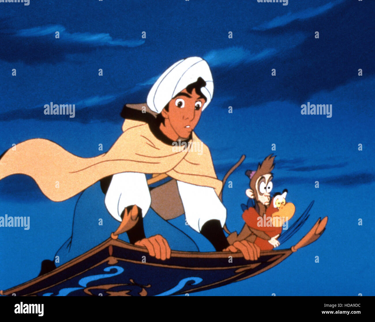 ALADDIN AND THE KING OF THIEVES, from left: Aladdin, Abu, Iago, 1996 ...