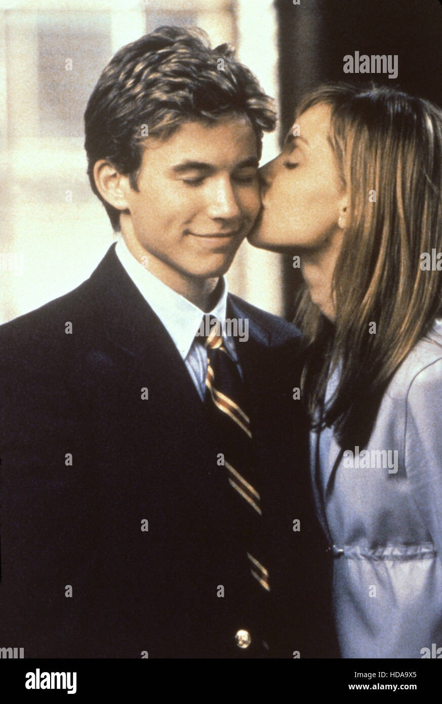 ALLY McBEAL, (from left): Jonathan Taylor Thomas, Calista Flockhart ...