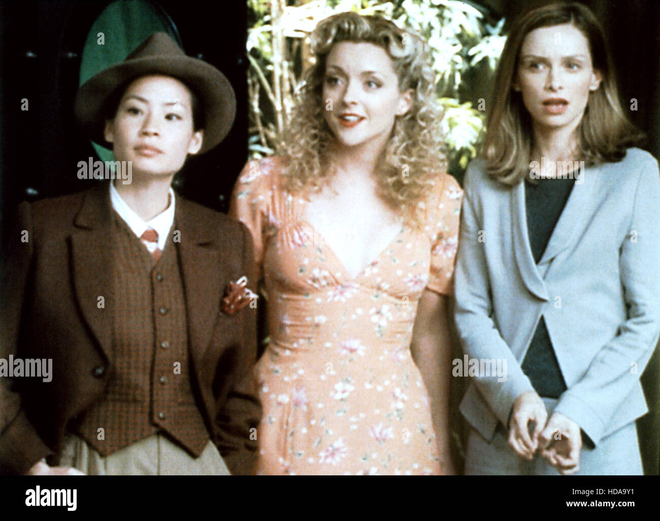 ALLY McBEAL, (from left): Lucy Liu, Jane Krakowski, Calista Flockhart ...