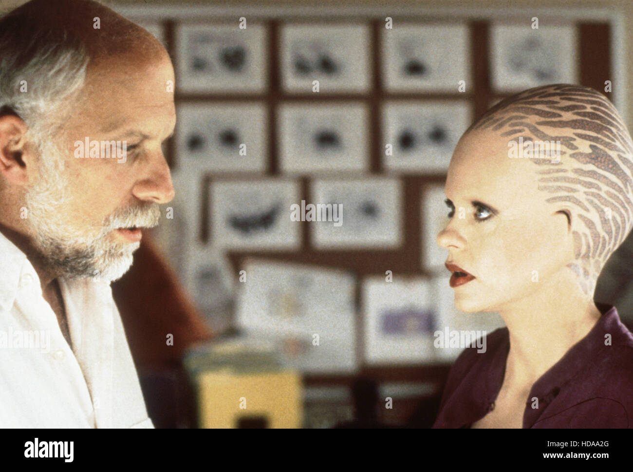 ALIEN NATION: THE ENEMY WITHIN, (from left): director Ken Johnson ...