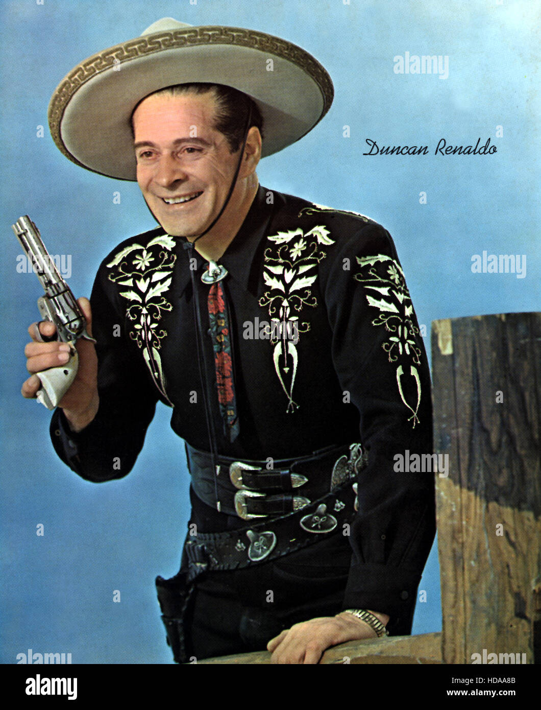 CISCO KID, Duncan Renaldo, 1950-1956 Stock Photo - Alamy