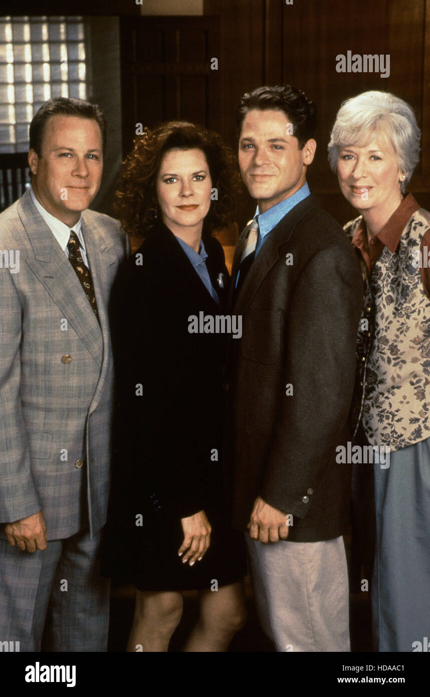 THE CLIENT, (from left): John Heard, JoBeth Williams, David Barry Gray ...