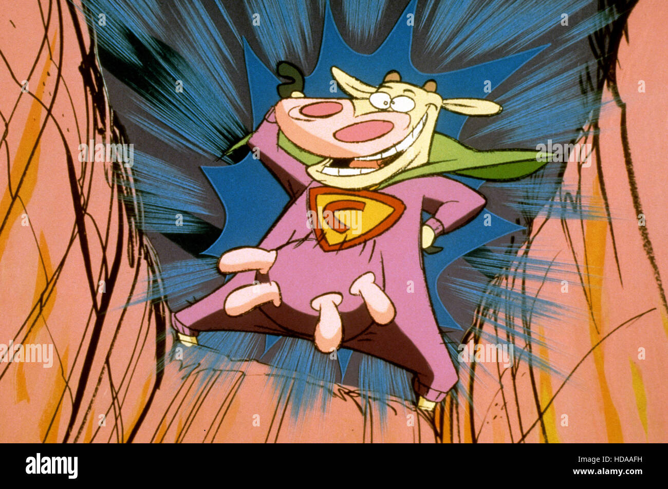 COW AND CHICKEN, (from left): Super Cow, 1997-99. © Cartoon Network ...