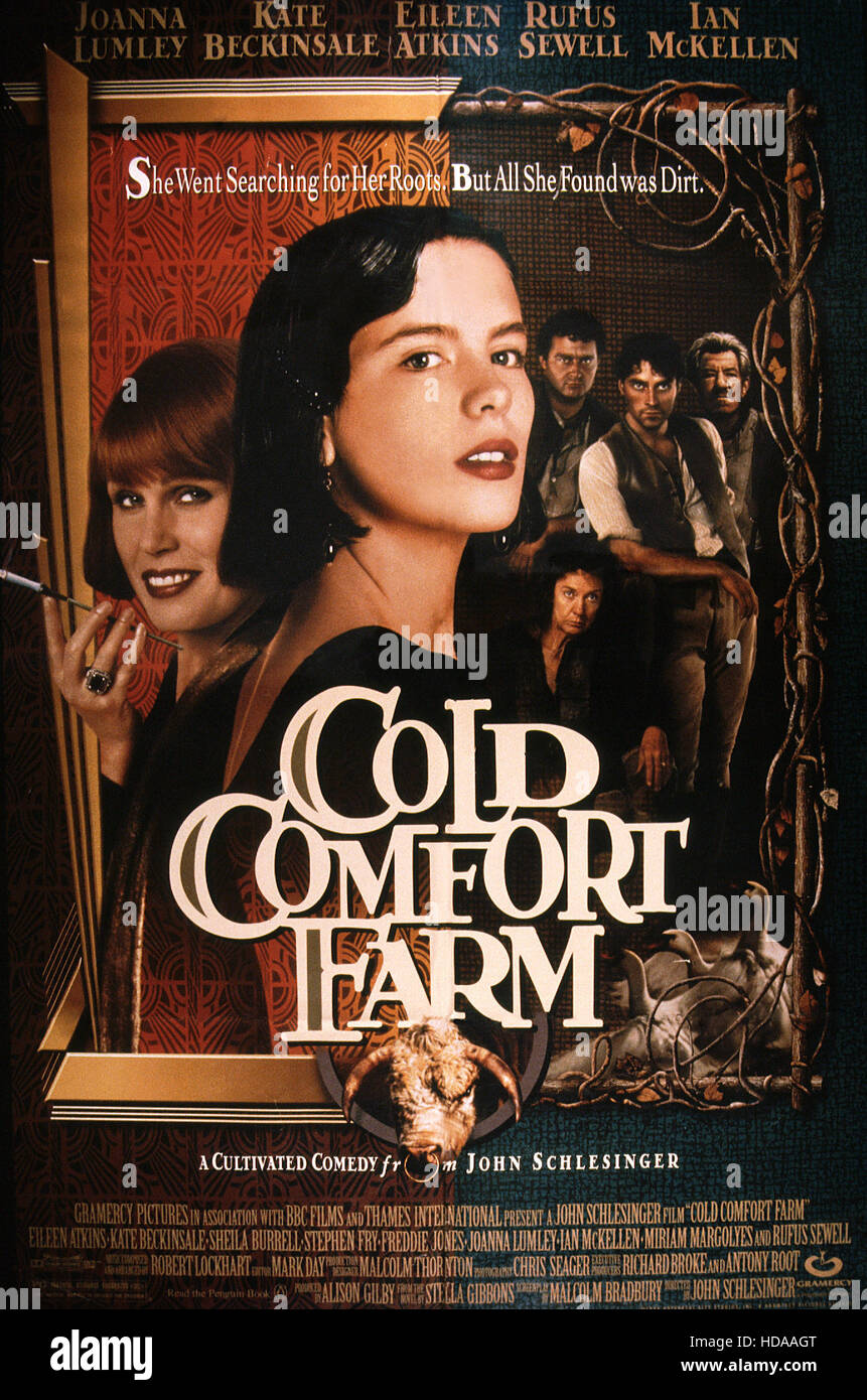 COLD COMFORT FARM, from left: Joanna Lumley, Kate Beckinsale; back ...
