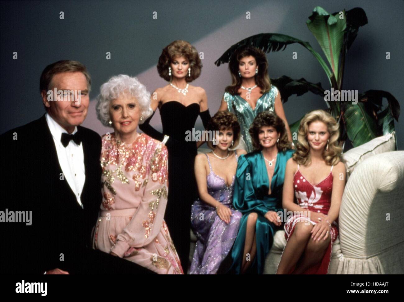 THE COLBYS, Charlton Heston, Barbara Stanwyck, Stephanie Beacham, Emma ...