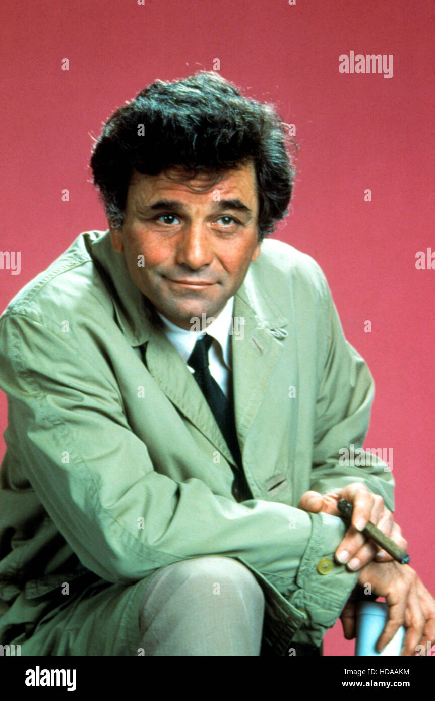 COLUMBO, Peter Falk, television, 1971-1993 Stock Photo - Alamy