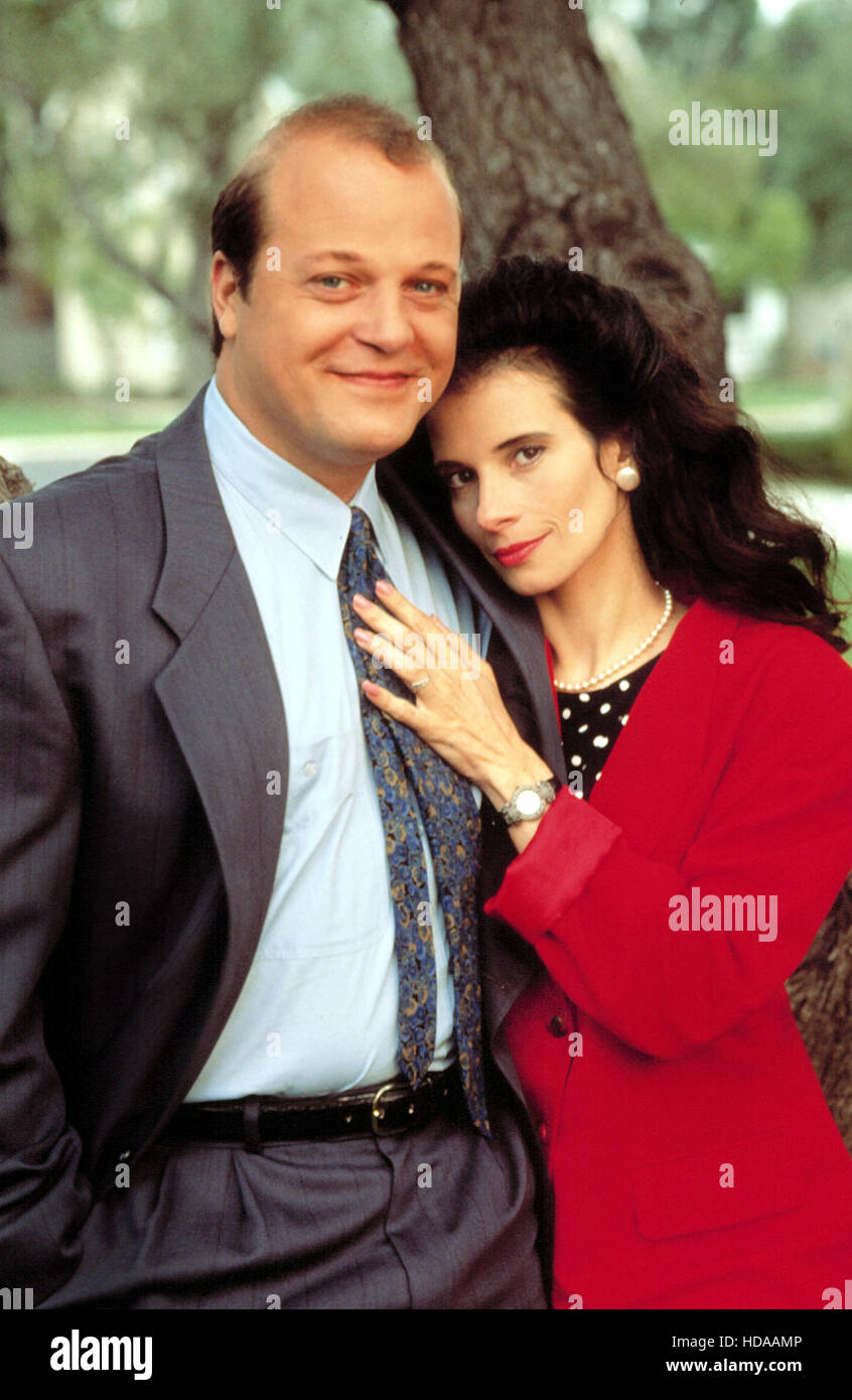 THE COMMISH, Michael Chiklis, Theresa Saldana, 1991-95 Stock Photo - Alamy