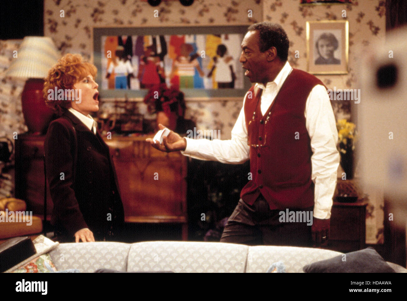 COSBY, Madeline Kahn, Bill Cosby, 1996-2000, (c)Carsey-Werner Company ...