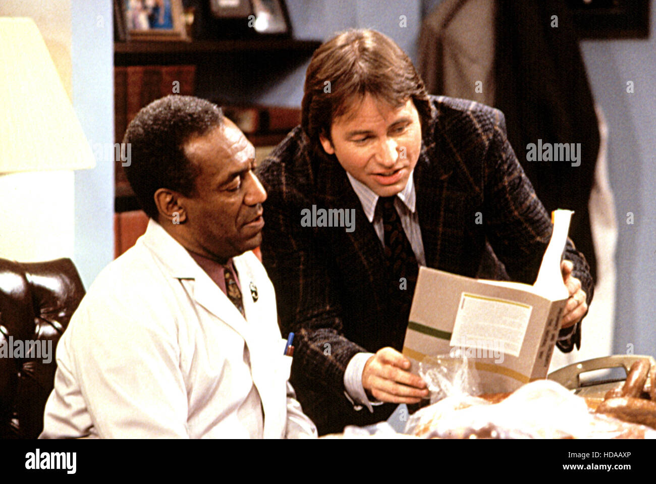 THE COSBY SHOW, Bill Cosby, John Ritter, 1984-92, episode 'Total ...
