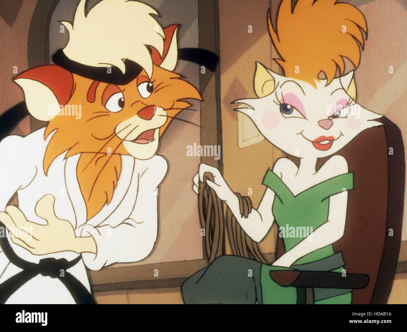 THE COMIC STRIP, (from left): Karate Kat, Meowbaby, 'Karate Kat', 1987 ...