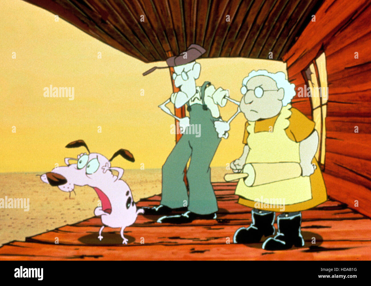 COURAGE THE COWARDLY DOG, 1999-2002. © Cartoon Network / Courtesy ...