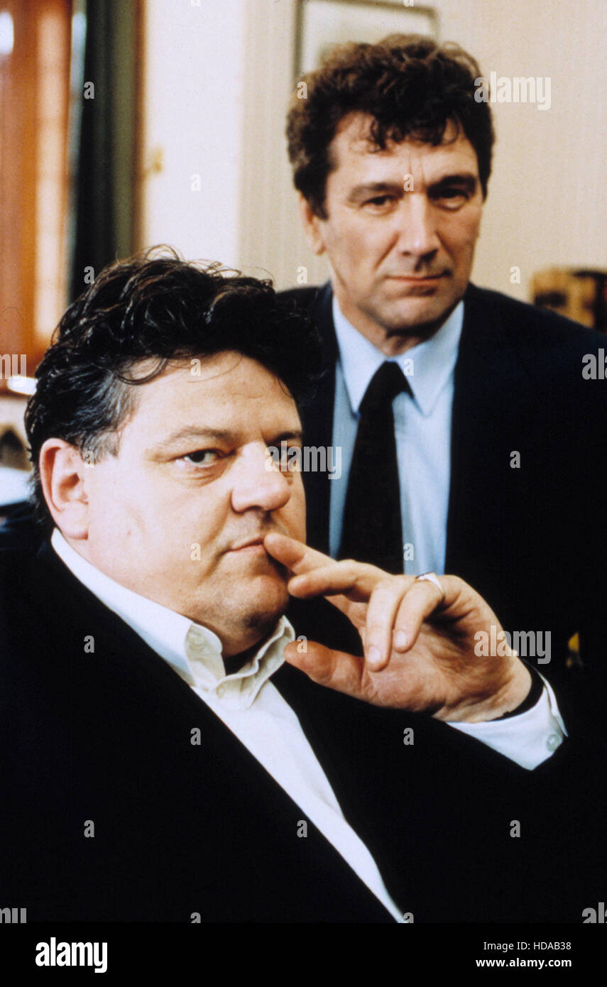CRACKER, Robbie Coltrane, Clive Russell, 1993-95 Stock Photo - Alamy